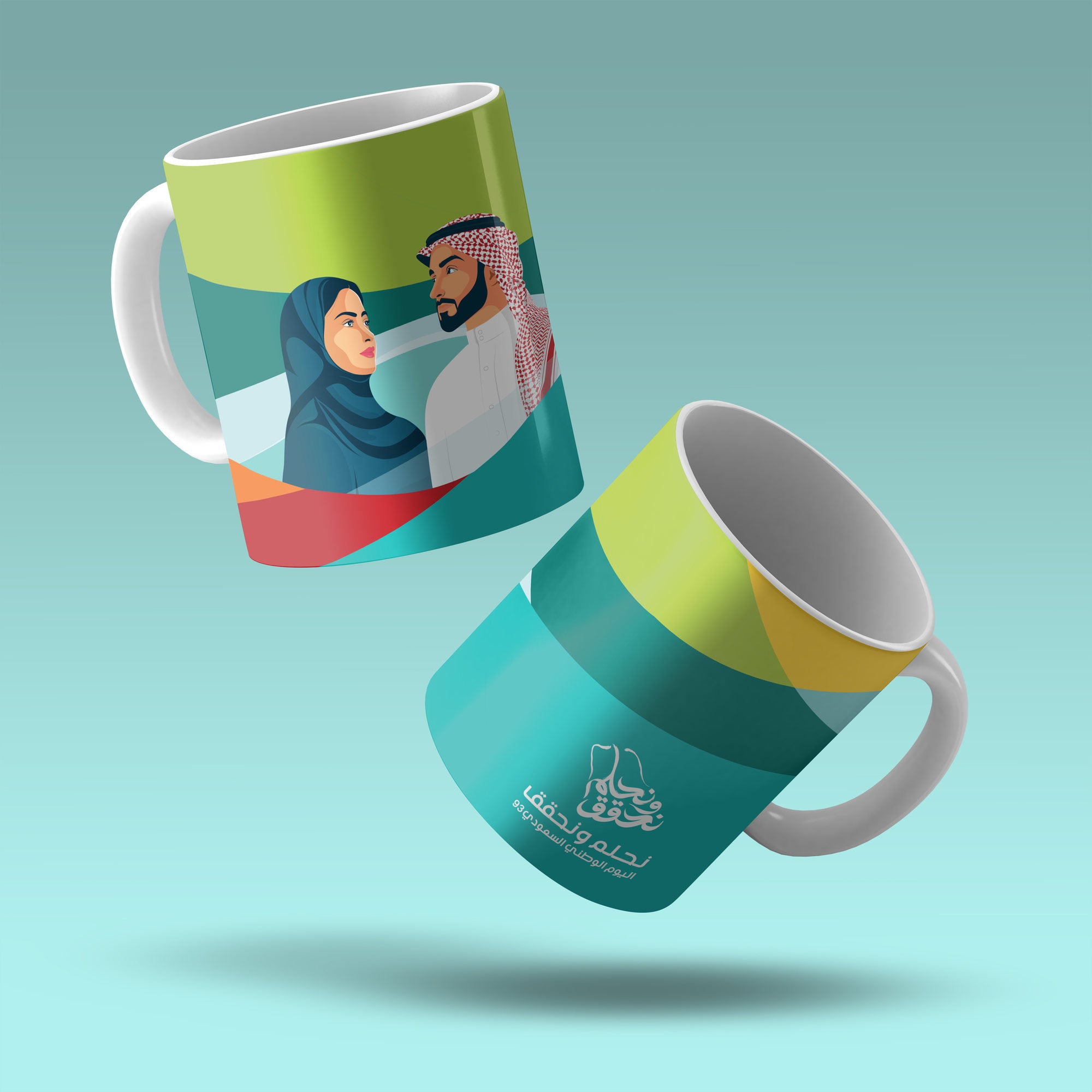 مج بطبعة River Store مع حاملة أكواب – Fnac KSA