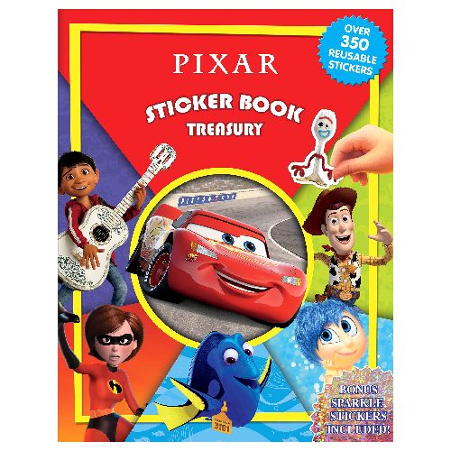 Phidal Disney Pixar Sticker Books Treasury Activity Books for Kids Chi ...